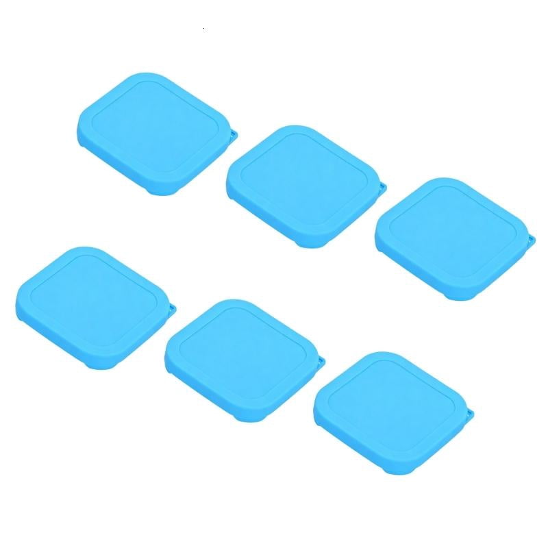 ANXPTIME Food Grade Silicone Covers Replacement Lids for Square Glass ...