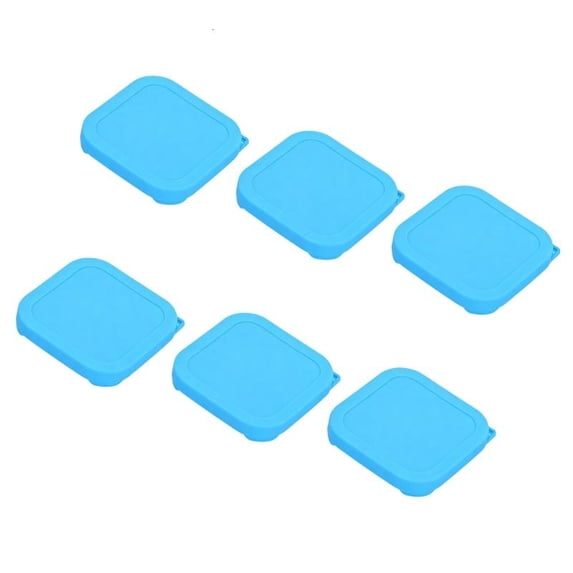 ANXPTIME Food Grade Silicone Covers Replacement Lids for Square Glass ...