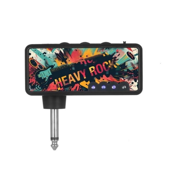 ANXPTIME Guitar Headphone Amp USB Rechargeable Pocket Guitar Headphone ...