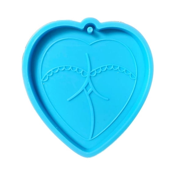 ANXPTIME Handmade Earrings Epoxy Resin Mold Keychain Pendant Silicone ...