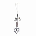 ANXPTIME Handmade Keychain Colorful Bowknot Beaded Phone Charm Straps ...