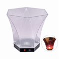 ANXPTIME Ice Container with Changing Lights Ice Bucket Plastic Material ...