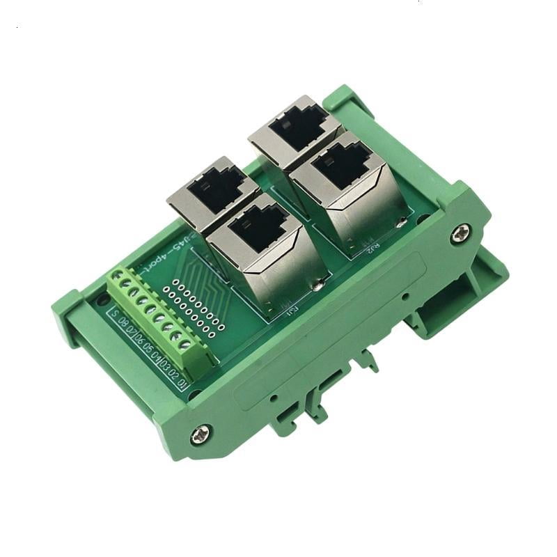 ANXPTIME Industrial 4 Port RJ45 8P8C Connectors For Stable Networking ...