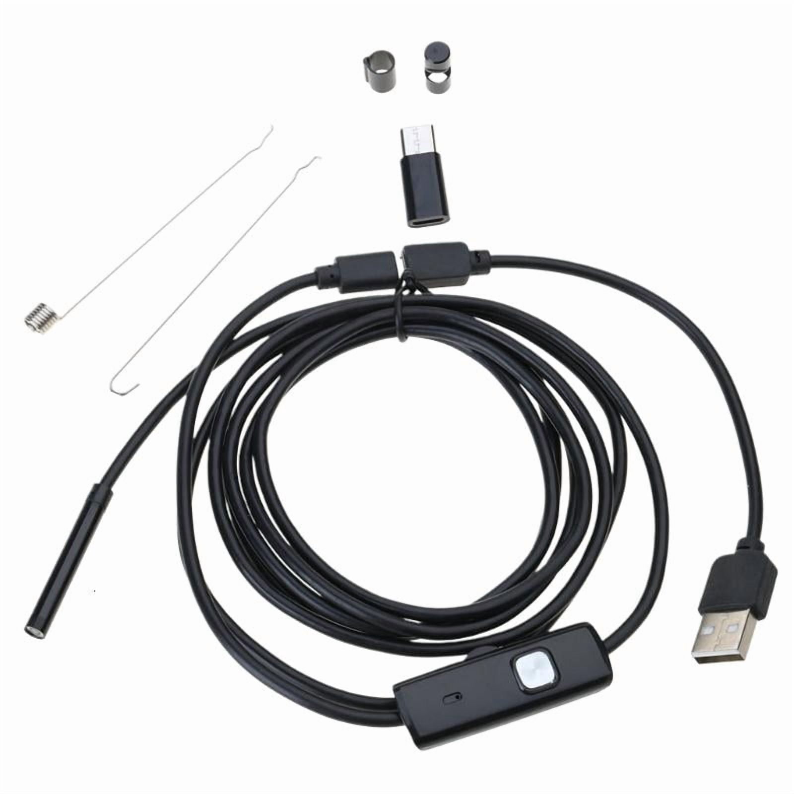 ANXPTIME Industrial Endoscope Waterproof Piping Endoscopy USB Mini ...