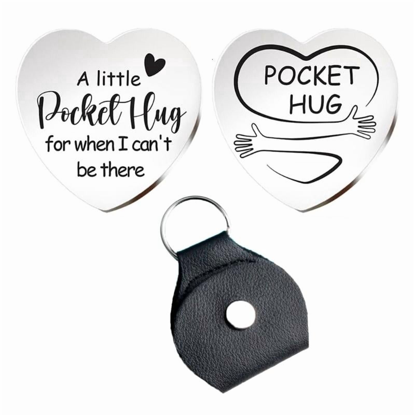 ANXPTIME Keychain Little Pocket Hug from Mom Keyring for Women Girl ...