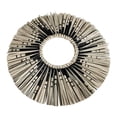 ANXPTIME Knit Macrame Sculpture Home Pendant Art Showpiece Mirror Wall ...