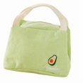 ANXPTIME Large Capacity Cotton Linen Lunch Bag Thermal Leakproof ...