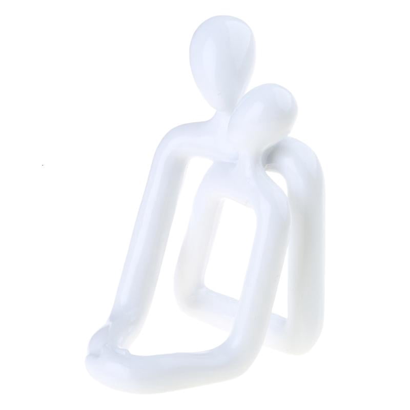 ANXPTIME Love Sculpture Abstract Sculpture Modern Resin Sculpture for ...