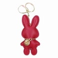 ANXPTIME Lovely Artificial Bunnys Keyring Fashionable Cartoon Rabbit ...