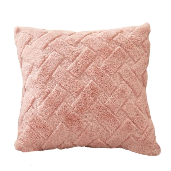ANXPTIME Luxurious Faux Rabbit Cushions Cover Pillowcase for Home ...