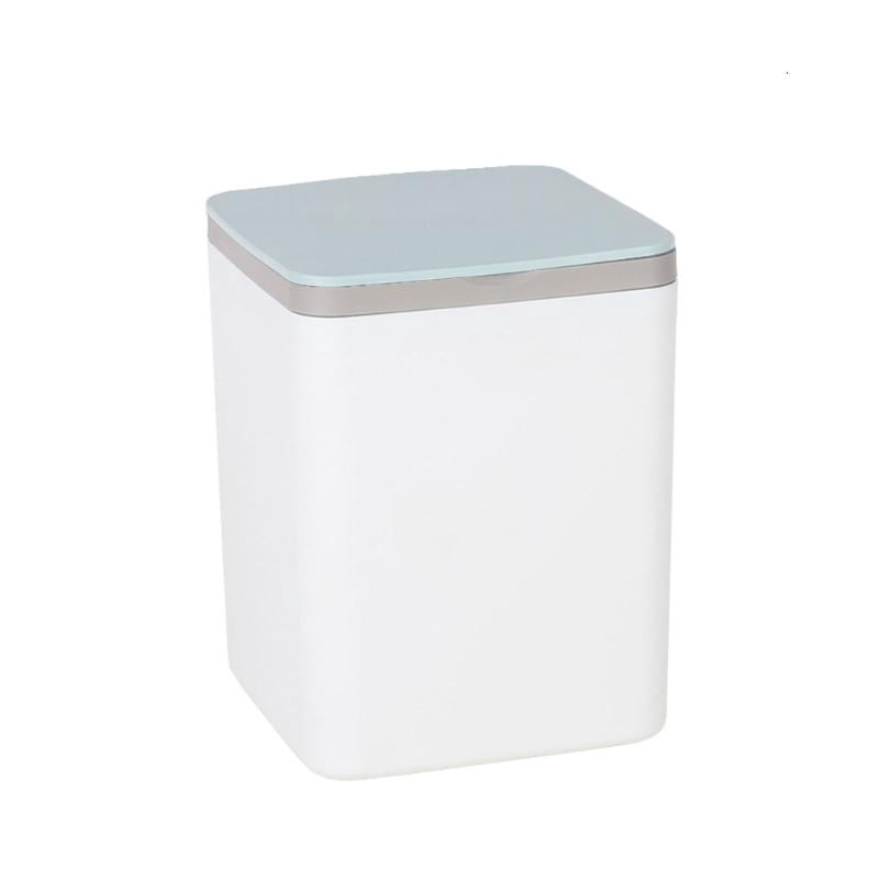 ANXPTIME Mini Desktop Wastebasket with Lid Wastebasket Tiny Plastic ...