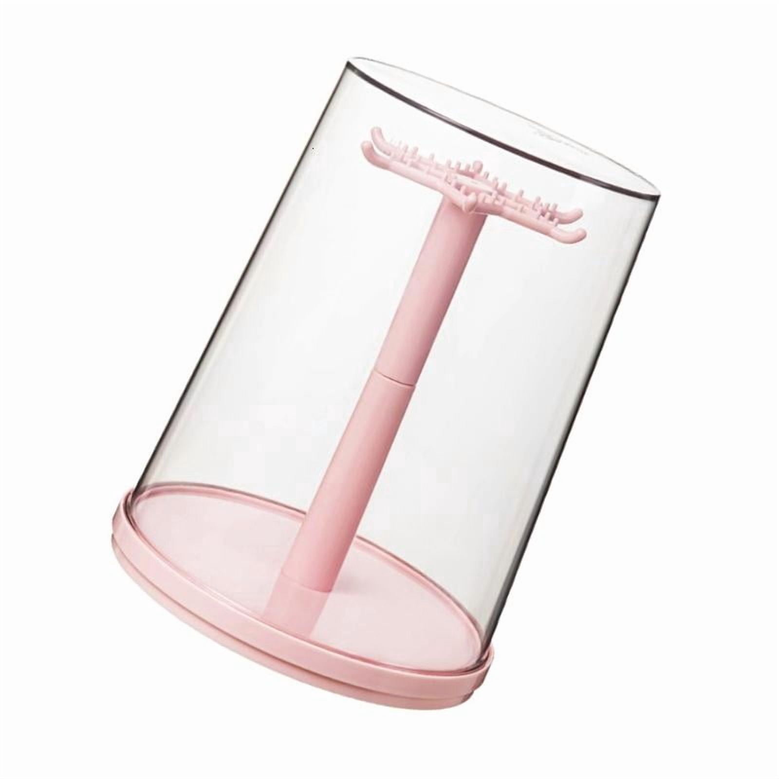 ANXPTIME Multi Angles Spinning Clear Organizers Box Jewelry Showcase ...