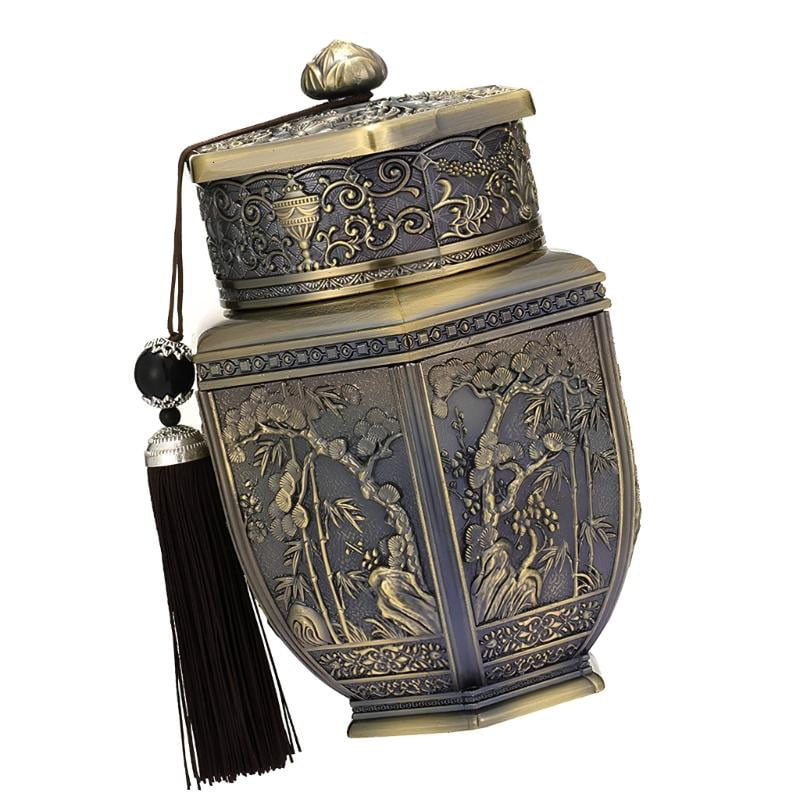ANXPTIME Multifunctional Metal Jar For Tea Coffee Candy Salt Food ...