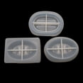 ANXPTIME Oval Shape Soap Box Mold Resin Soap Tray Mold Jewelry Storage ...
