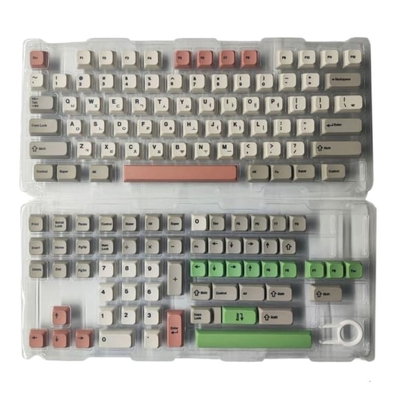 ANXPTIME PBT XDA Profile Keycap Set 138Keys 9009 Retro Keycap for ...