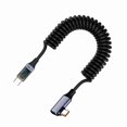 ANXPTIME PD100W Fast Charging Cable Spring Data Cord 480Mbps Data ...