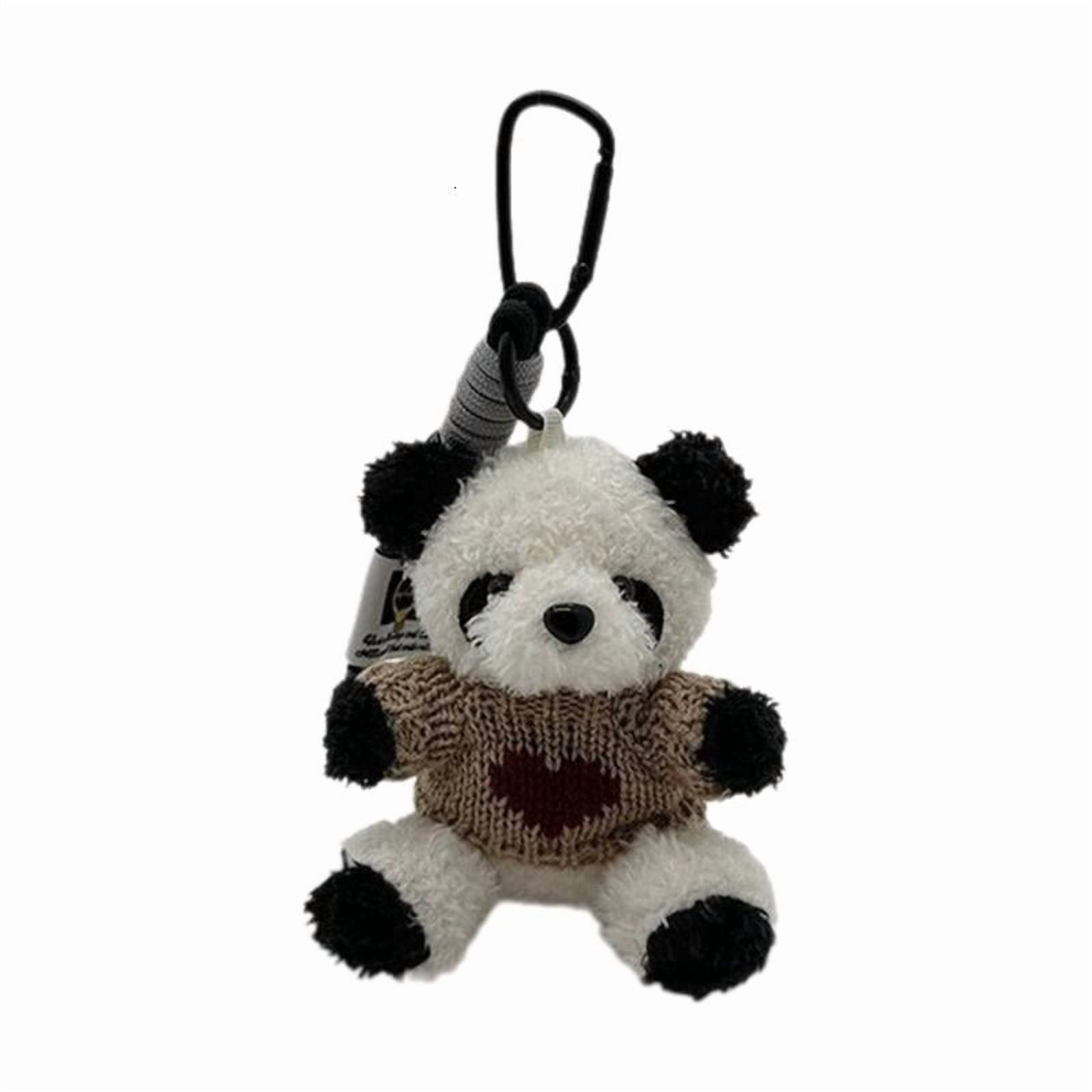 ANXPTIME Pilot Panda Keyring Bear Model Pendant for Keychains and Bags ...