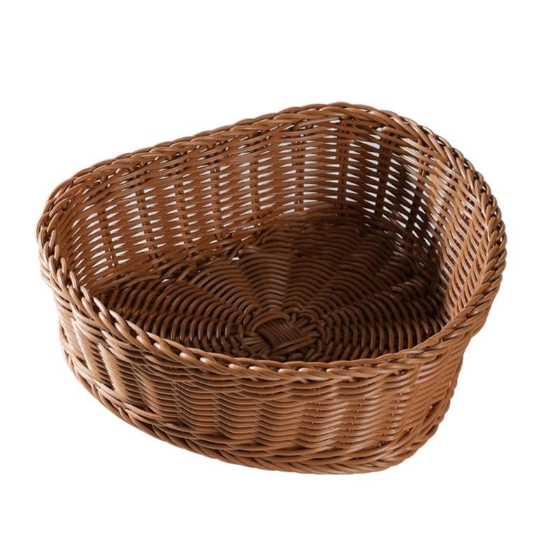 ANXPTIME Heart Shaped Storage Basket Makeup Organizers Box Hollow Out ...