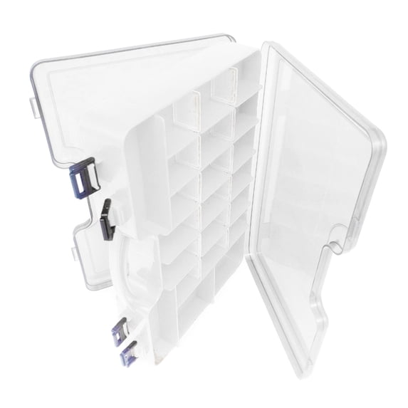 ANXPTIME Plastic Tackle Box Fishing Lures Case Double Sided Fishing ...