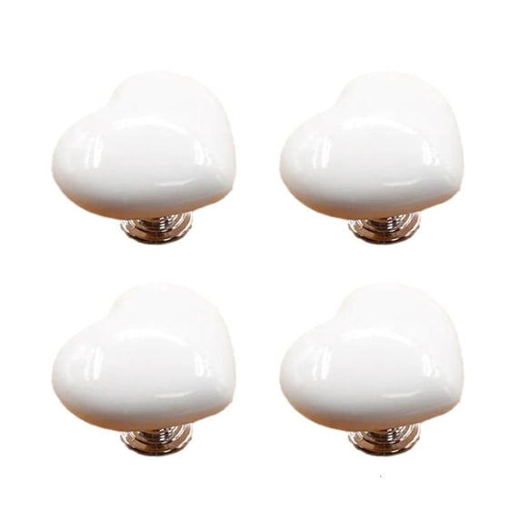 ANXPTIME Playful Heart shaped Toilet Buttons for Bathroom Decor BUtton ...