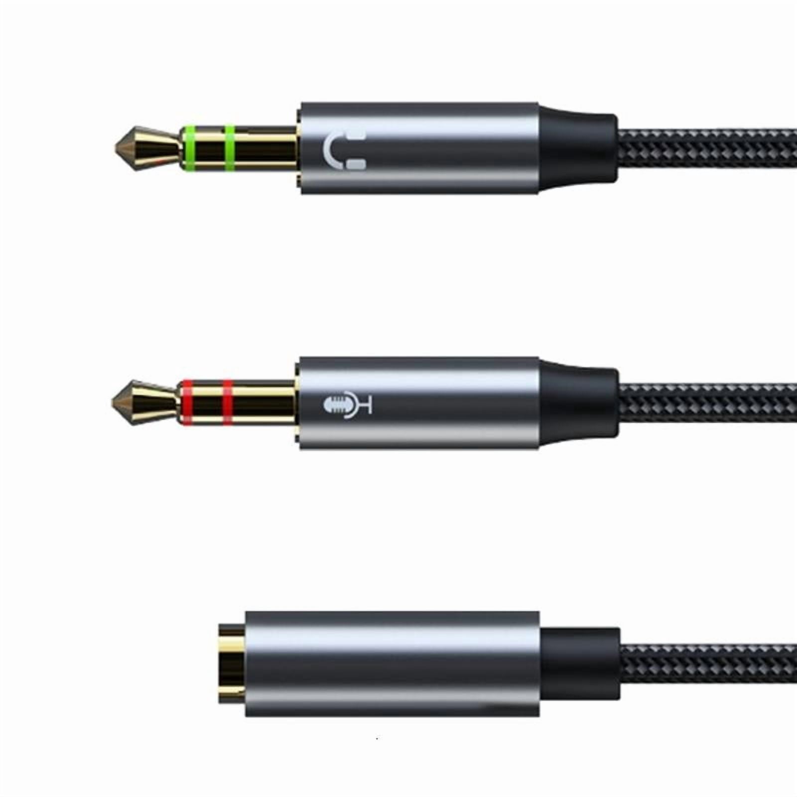 ANXPTIME Portable 3.5mm Sound Splitter Flexible Adapter for Gaming ...