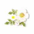 ANXPTIME Rhinestones Daisy Flower Brooch Unique Lapel Pin Stylish Women ...