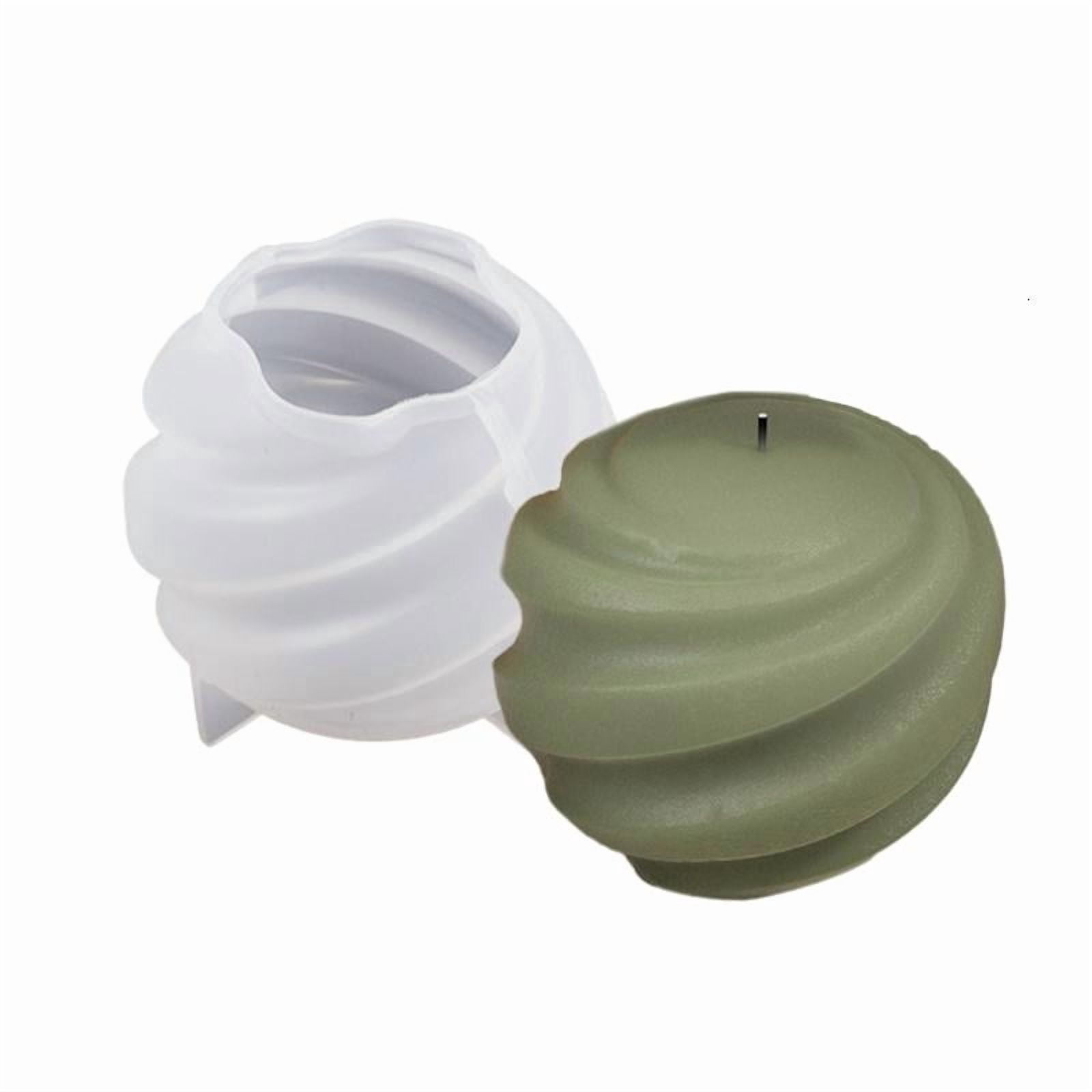 ANXPTIME Screw Ball Candle Mold Table Decor Epoxy Casting Mold Handmade ...
