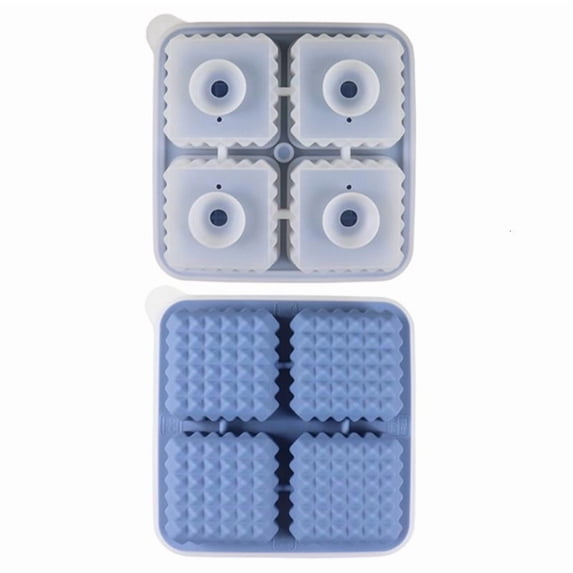 ANXPTIME Silicone Ice Cube Tray Molds Ice Cube Maker for Whiskeys ...