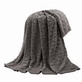 ANXPTIME Soft Elegant Throw Blanket Microfiber Sofa Bed Blankets Skin ...