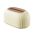 ANXPTIME Striped Tissue Box Toilet Paper Holder Napkin Storage Box ...
