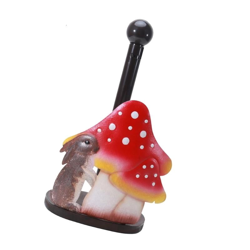 ANXPTIME Sturdy Iron And Wood Construction Tissue Dispenser Rabbits ...