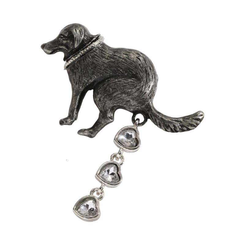 ANXPTIME Stylish Adults' Dog Poop Brooch Sturdy Badge Pin Decoration ...