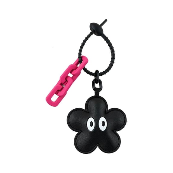 ANXPTIME Sweet PU Flower Tree Star Pendant Keyring Bag Decoration Cable ...