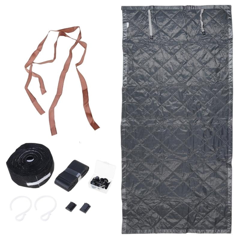 ANXPTIME Thermal Insulation Winter Window Curtain For Cold Weather ...
