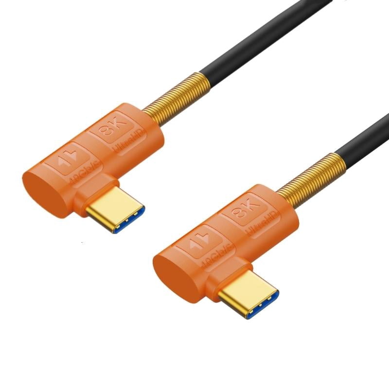 ANXPTIME USB4 TypeC Cable Silicone Cord Offering 8K60hz Video Output ...