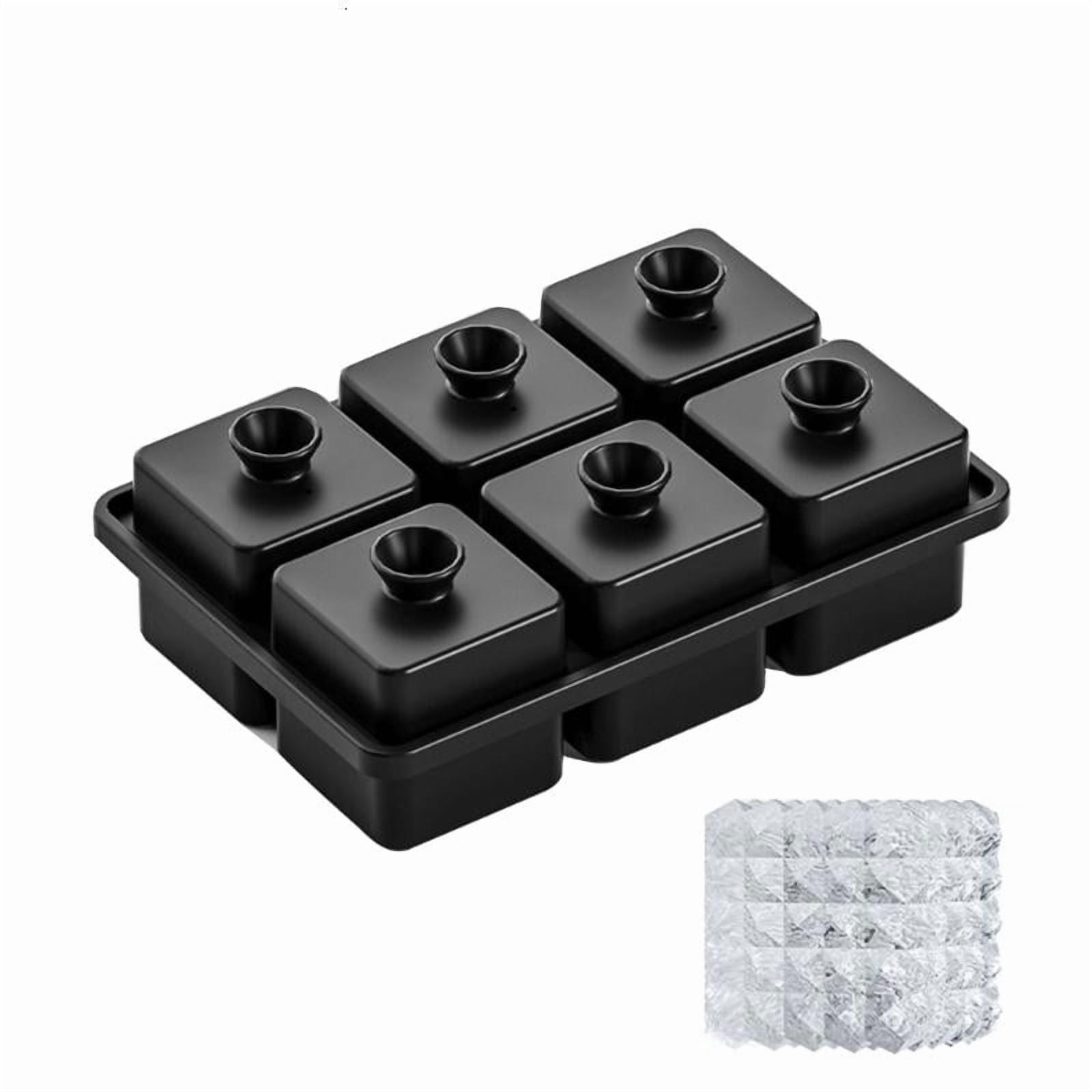 ANXPTIME Unique 6 Cavity Rhombus Ice Molds Suitable For Home And ...