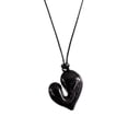 ANXPTIME Unique Irregular Heart Pendant Necklace Sweet Cool Style ...