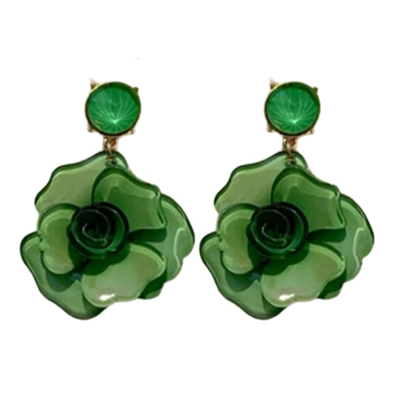 ANXPTIME Versatile Rose Dangle Earings Stylish Ear Studs for Fashion ...
