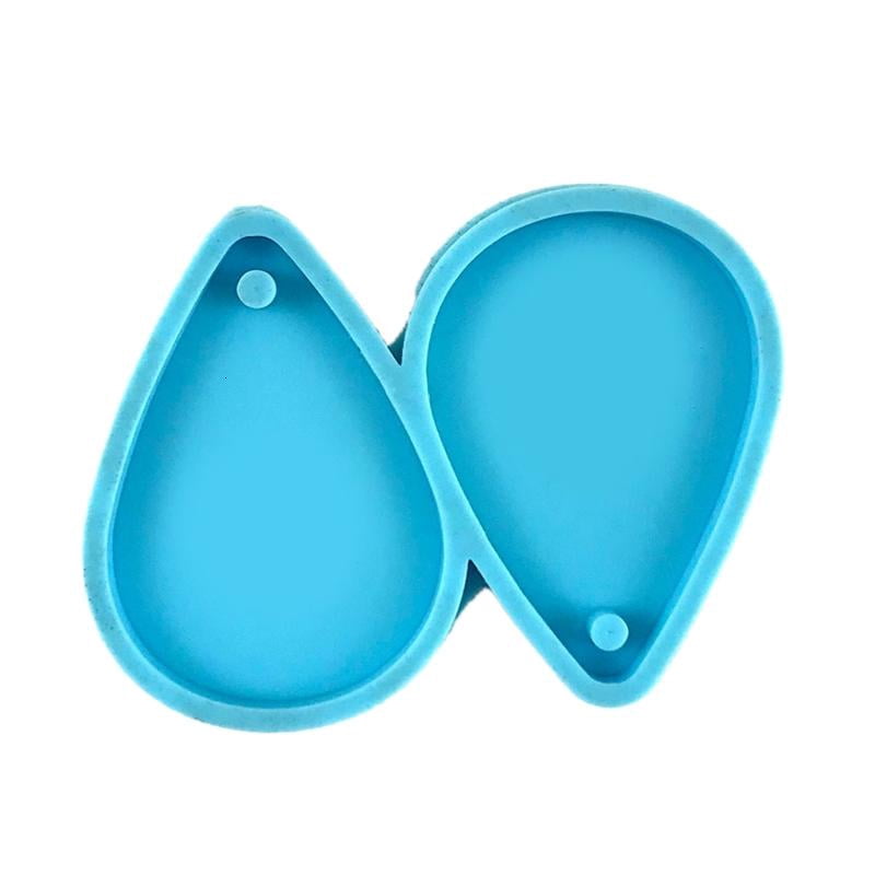 ANXPTIME Waterdrop Shape Earrings Mold Tear Drop Resin Silicone ...