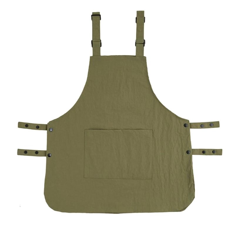 ANXPTIME Waterproof Apron with Adjustable Straps and Side Button for ...