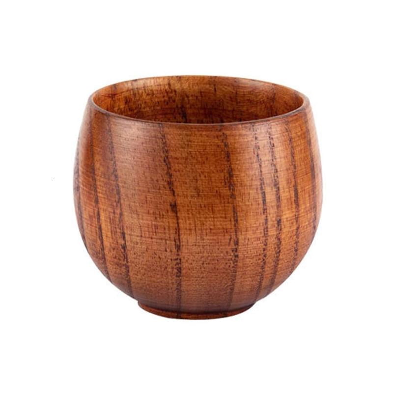 ANXPTIME Wooden Tea Cups Natural Solid Wooden Tea Cup Wooden Tea Cups ...