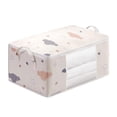 ANXPTIME Zippered Clothes Container for Blankets Large Capacity ...