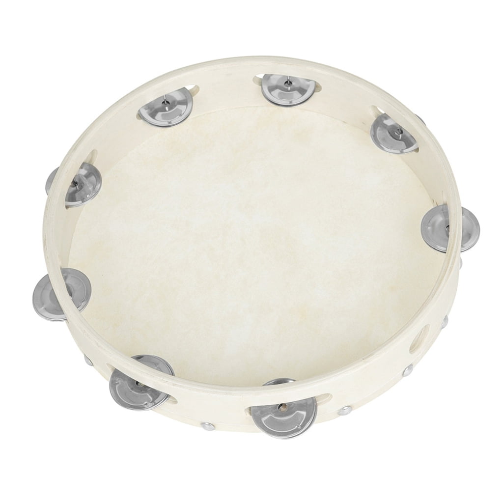 ANXPTME 10inch Hand Drum Sheepskin Tambourine Stimulate Creativity and ...