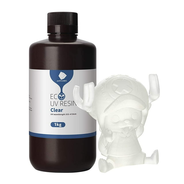 ANYCUBIC Non-Toxic 3D Printer Resin, 405nm Eco Plant-Based, UV Rapid ...