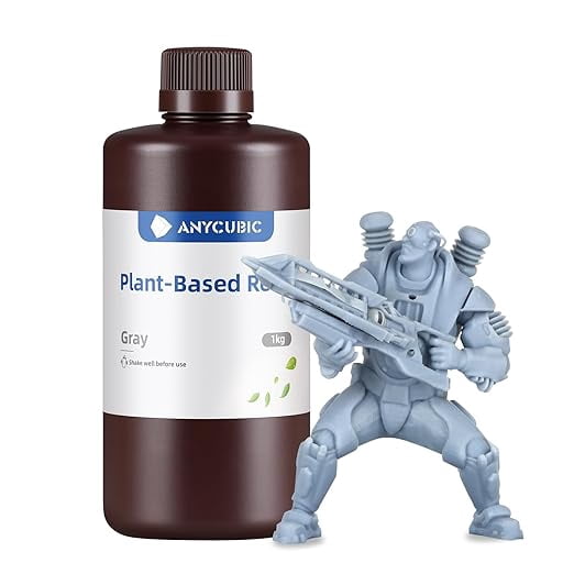 ANYCUBIC 3D Printer Resin, 405nm UV Plant-Based Rapid Resin, Low Odor ...