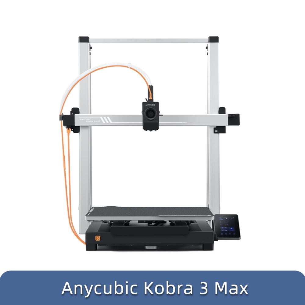 ANYCUBIC Kobra 3 Max Multi-Color FDM Print Speed Up to 600mm/s Massive Build Volume 500*420 ...
