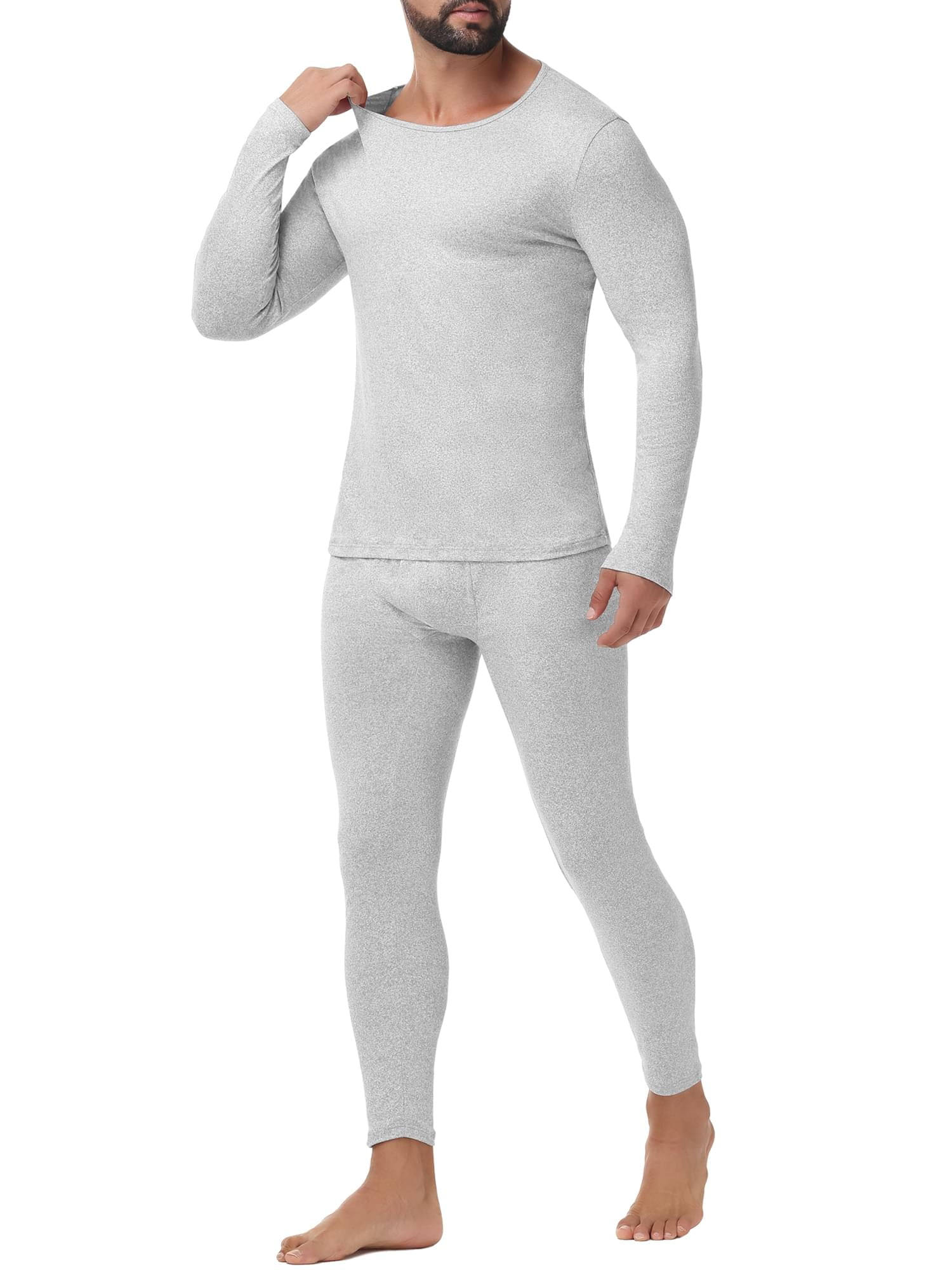 ANYFIT WEAR Long Johns Thermal Underwear for Men Base Layer Set Top ...