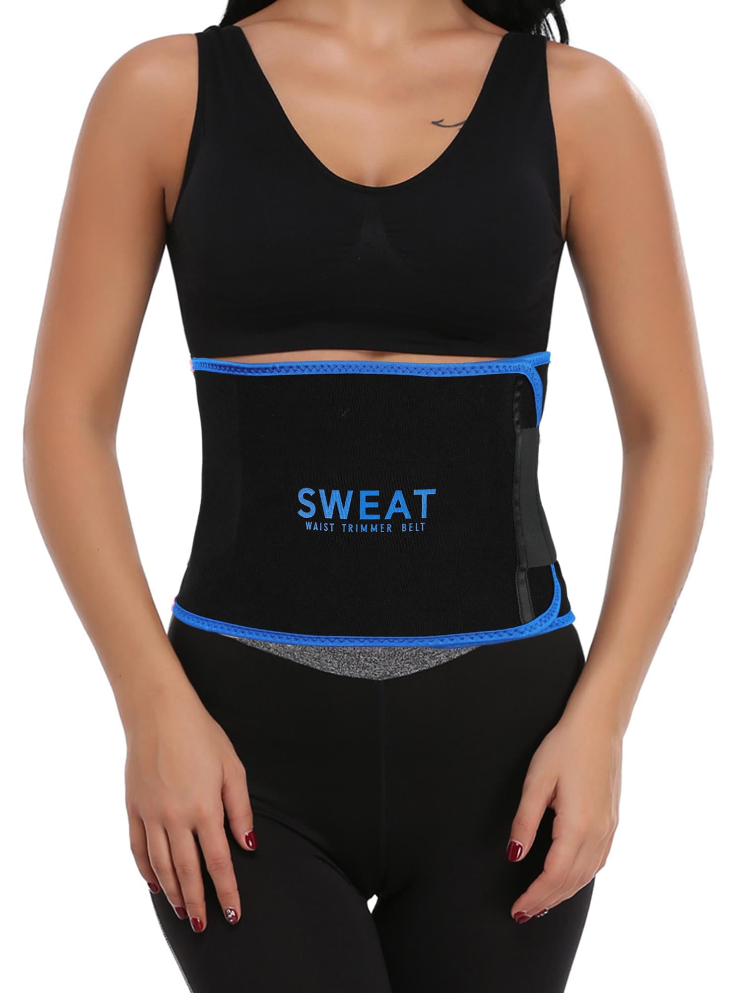 ANYFIT WEAR Sports Sweat Enhancing Waist Trimmer Belt Fitness Waist ...