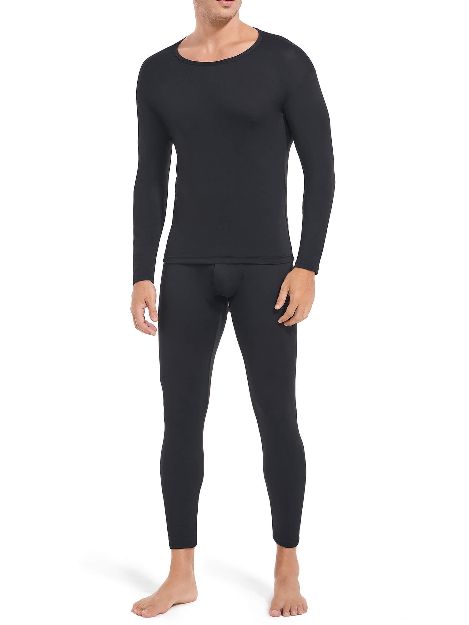 ANYFIT WEAR Long Johns Thermal Underwear Set for Men Lightweight Cozy ...