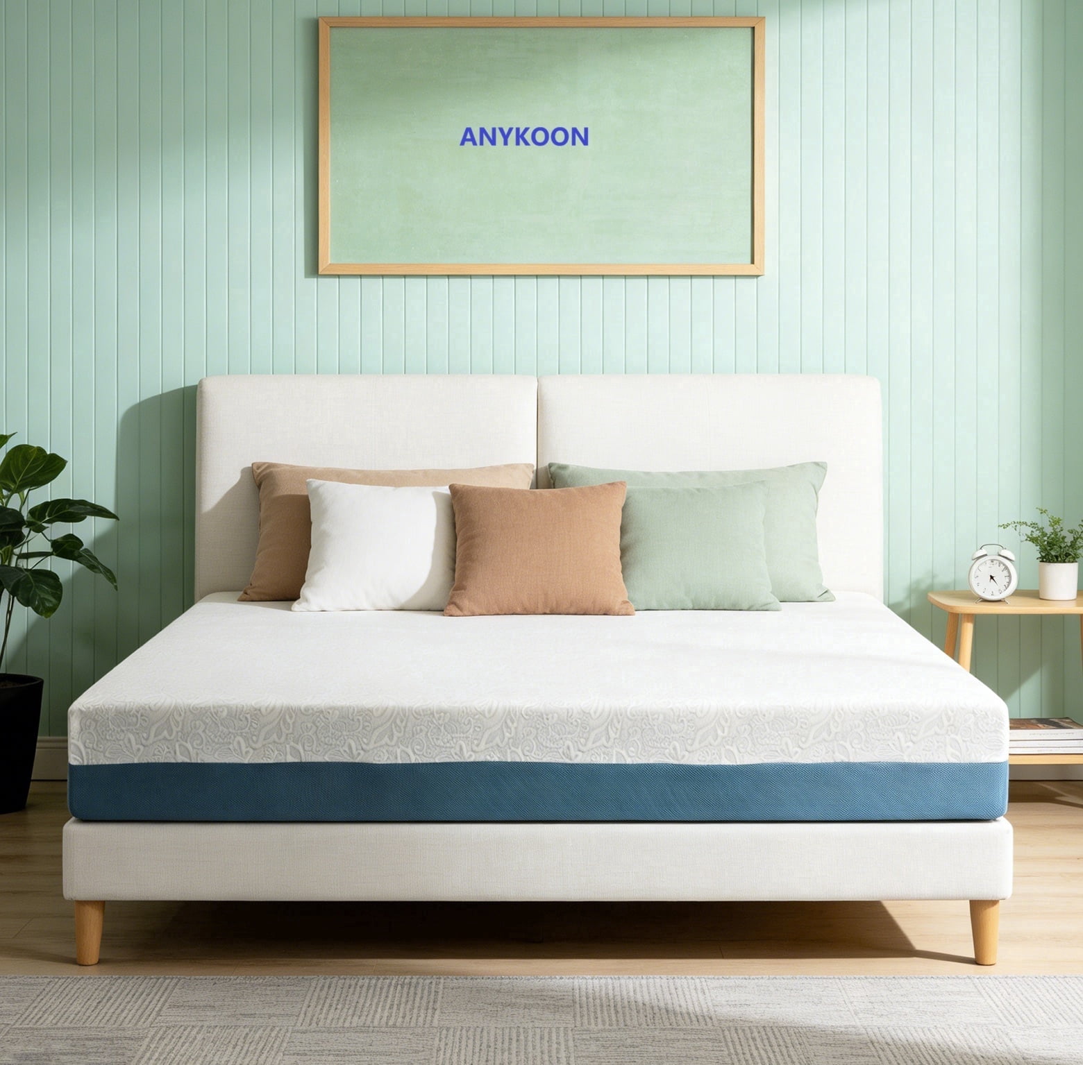 ANYKOON 10 Inch King Mattress Made in Japan, Copper-Infused, 7-Zone ...